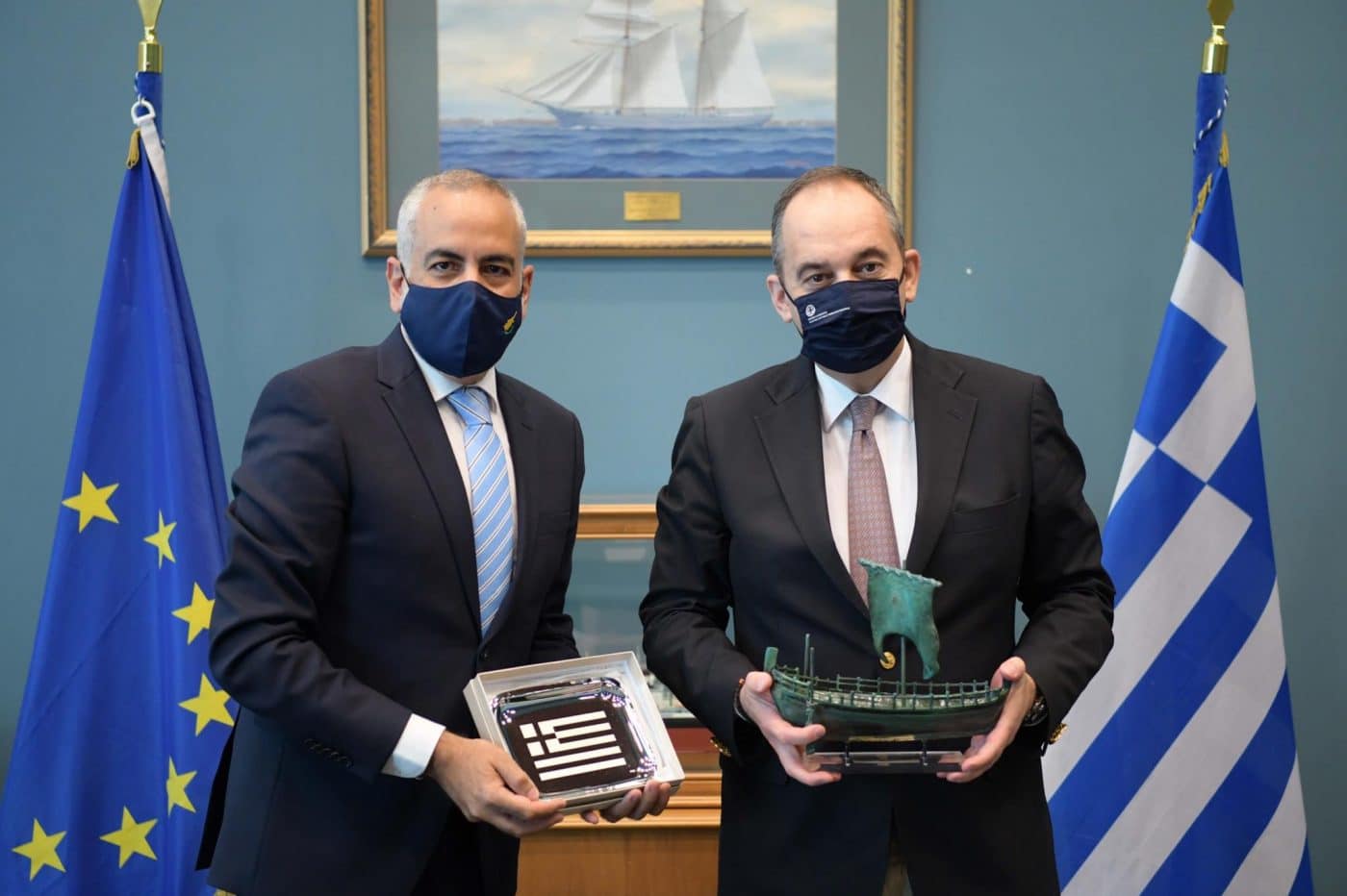 Συνάντηση Β. Δημητριάδη και Γ. Πλακιωτάκη στην Αθήνα - Στο επίκεντρο η ...